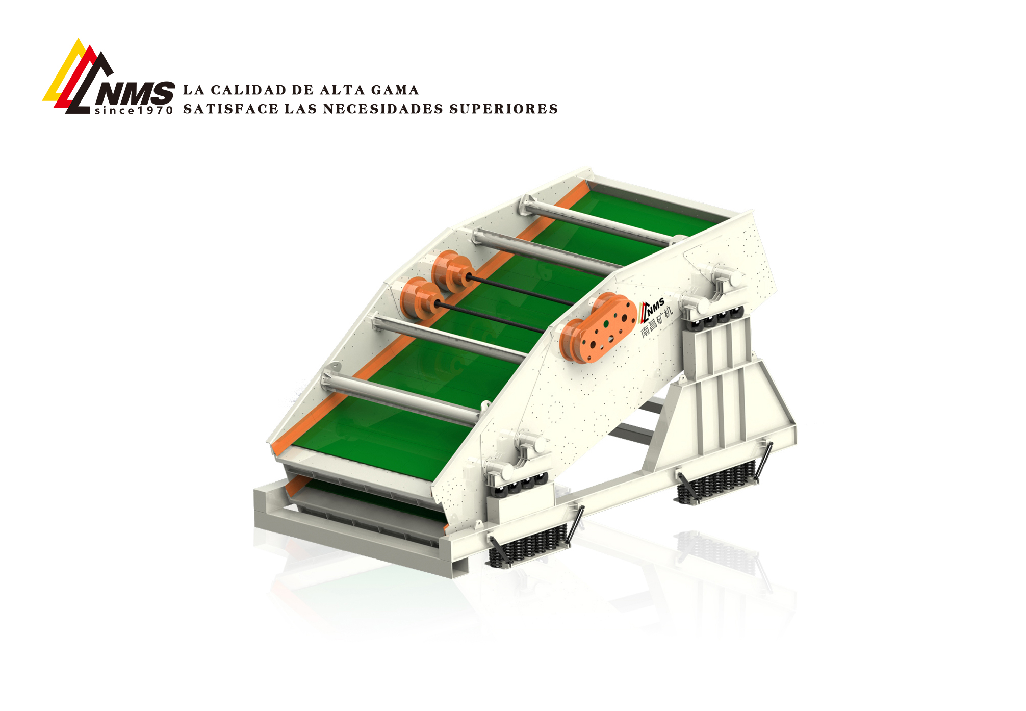 Zaranda vibratoria serie con excitador NJ